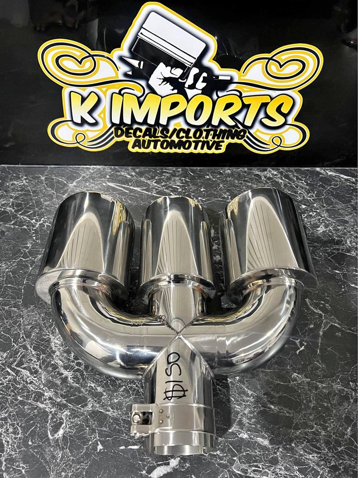 Triple Outlet Exhaust Tip – KIMPORTS